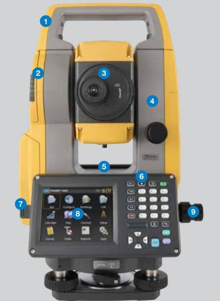 Máy Toàn Đạc Điện Tử Topcon OS-200 Series (OS-201, OS-202)